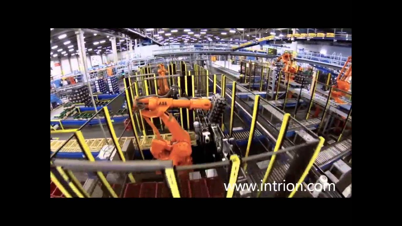 intrion - Automatic return center crates and bottles (Colruyt - Waldico ...