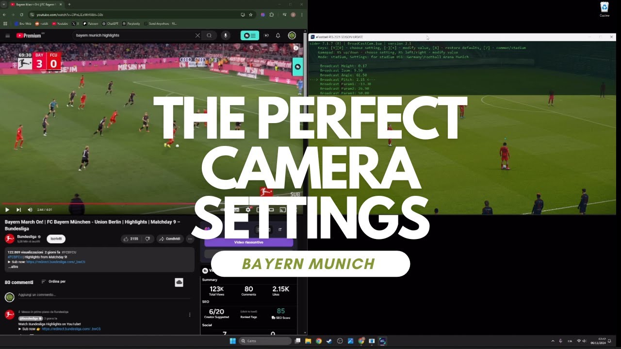 Creating Realistic Stadium Atmosphere in PES 2024 - Bayern Munich ...
