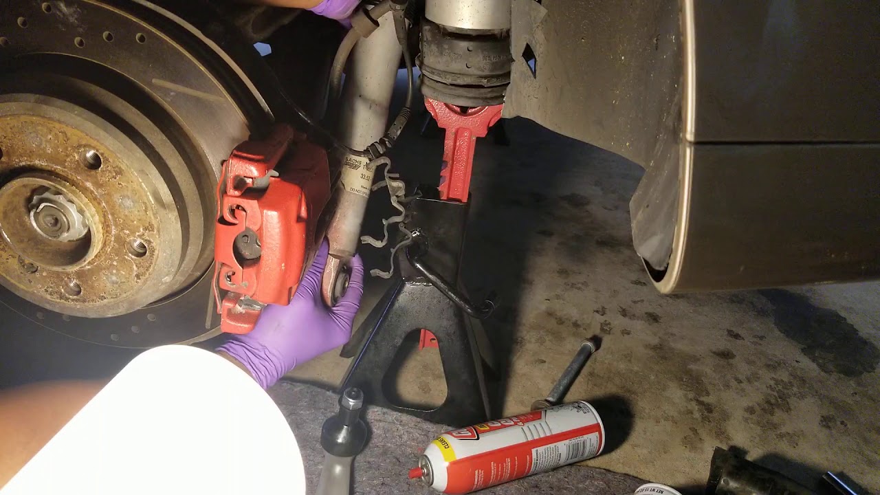 BMW e39 528i Wagon Rear Suspension Project Rear Shocks , Control Arms ...