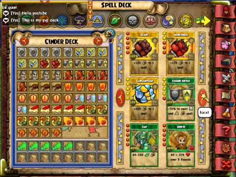 Wizard101-PvP Fire Deck - YouTube