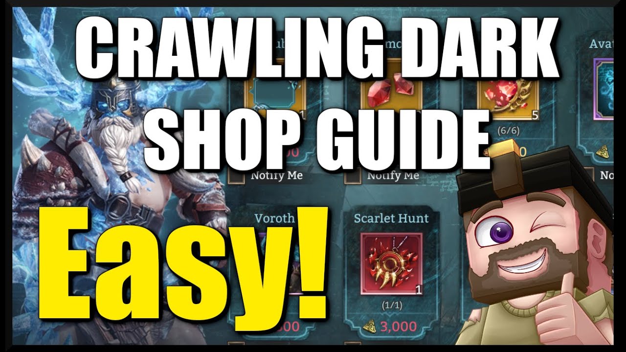 Crawling Dark Shop Guide - Don't worry too much.. - YouTube