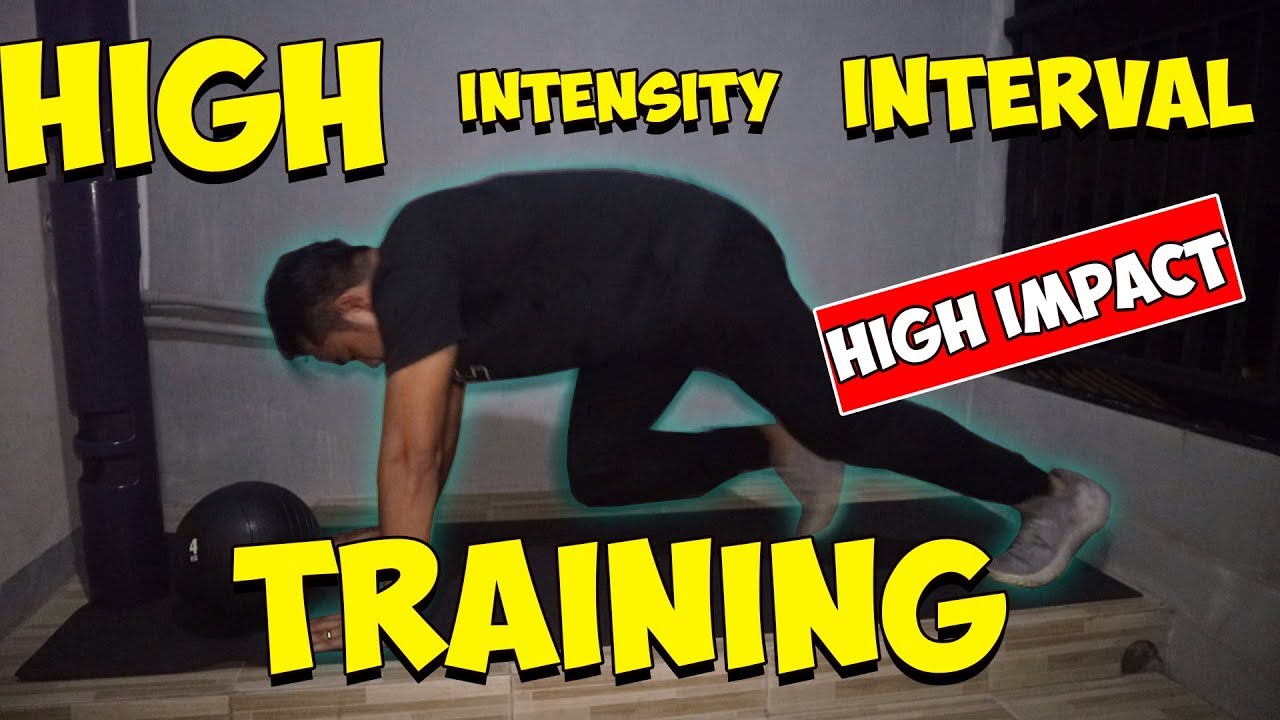 HIGH INTENSITY INTERVAL TRAINING (High Impact) - YouTube