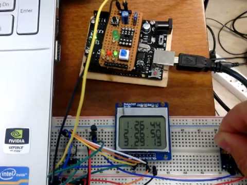 Multiple Thermometer Sensor Reading (Attiny85) - YouTube