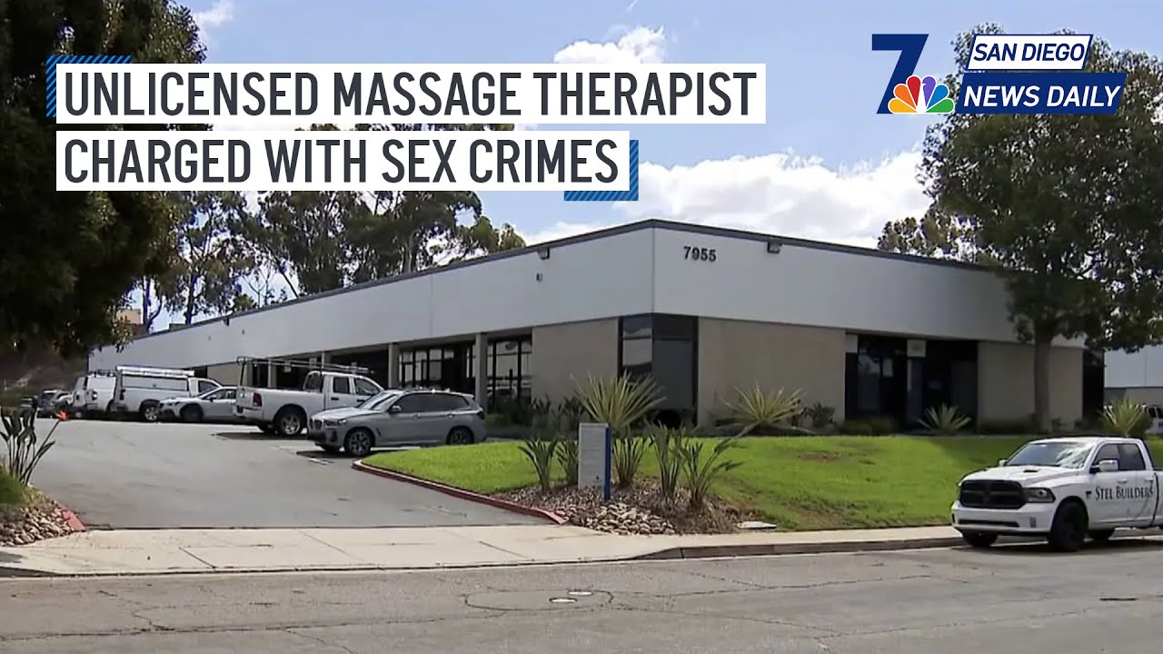 Wed Sept 18 Unlicensed Massage Therapist In Miramar Charged With