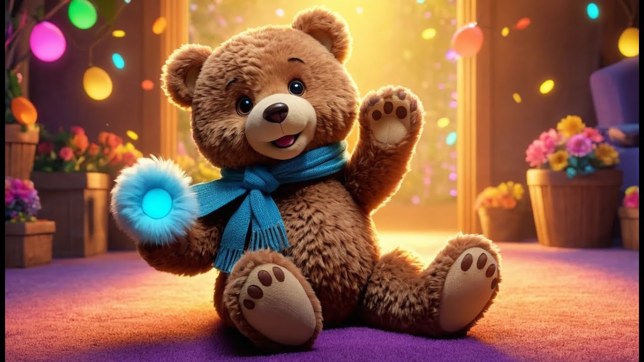 Teddy Bear, Teddy Bear | Fun and Interactive Song for Kids | Nursery ...