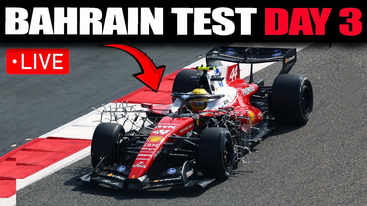 🔴 INSANE LAP Hamilton FINAL BAHRAIN TEST DAY 3 - Live Timings + F125 ...