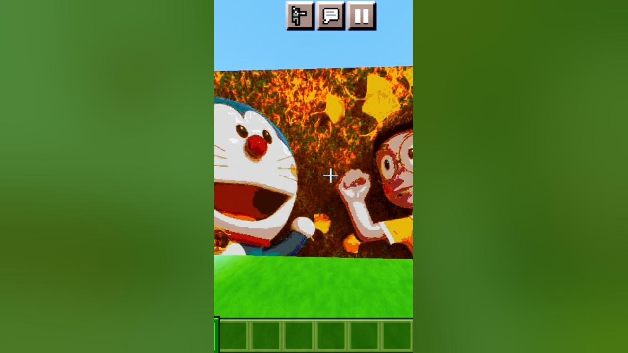 Doraemon Pixel Art Youtube