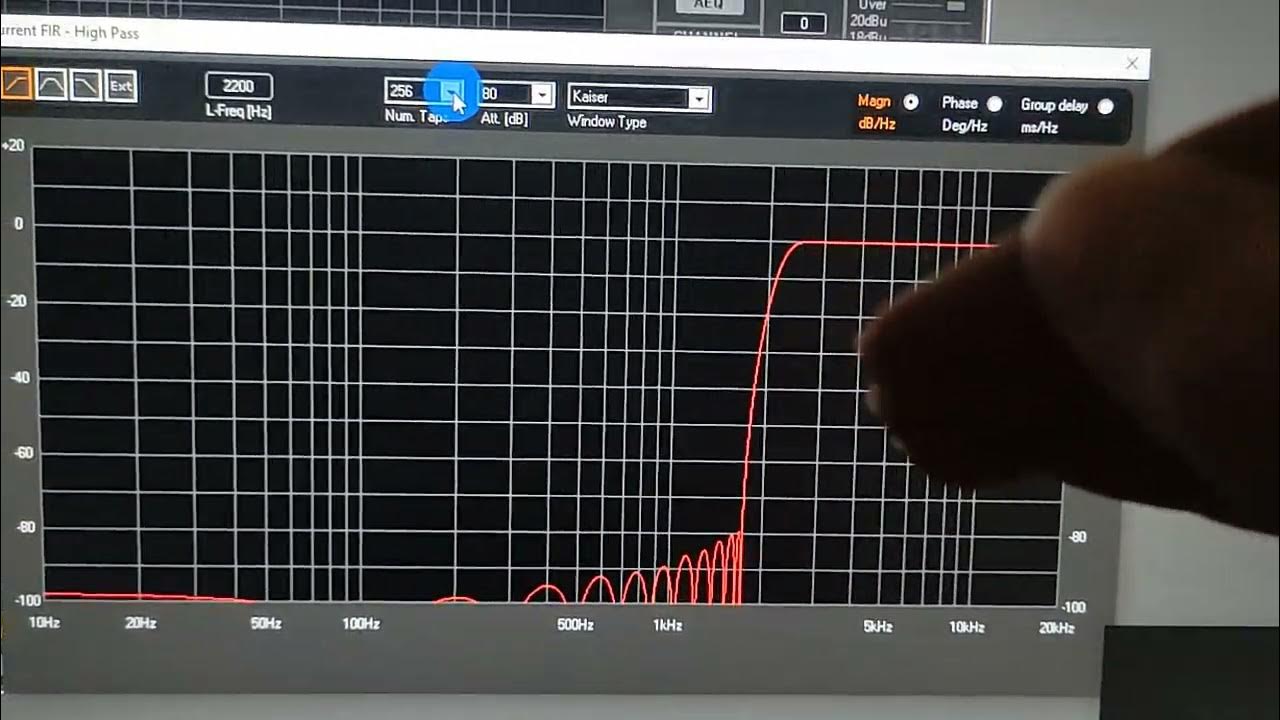 Marani Audio DSP FiR HPF - YouTube