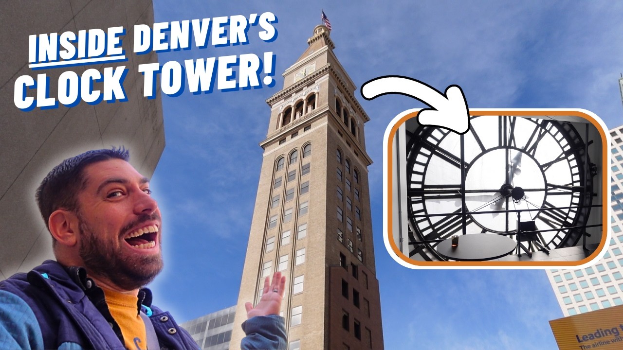INSIDE Denver's Historic Daniels & Fisher Clock Tower - Full Tour with ...