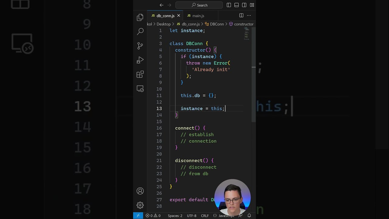 How To Implement A Singleton In JavaScript YouTube How To Implement A Singleton In JavaScript YouTube