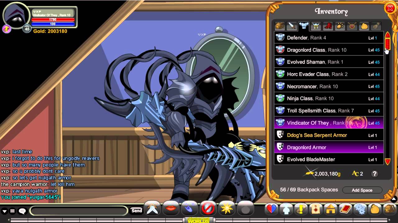 AQWorlds: NULGATH ARMOR! - YouTube
