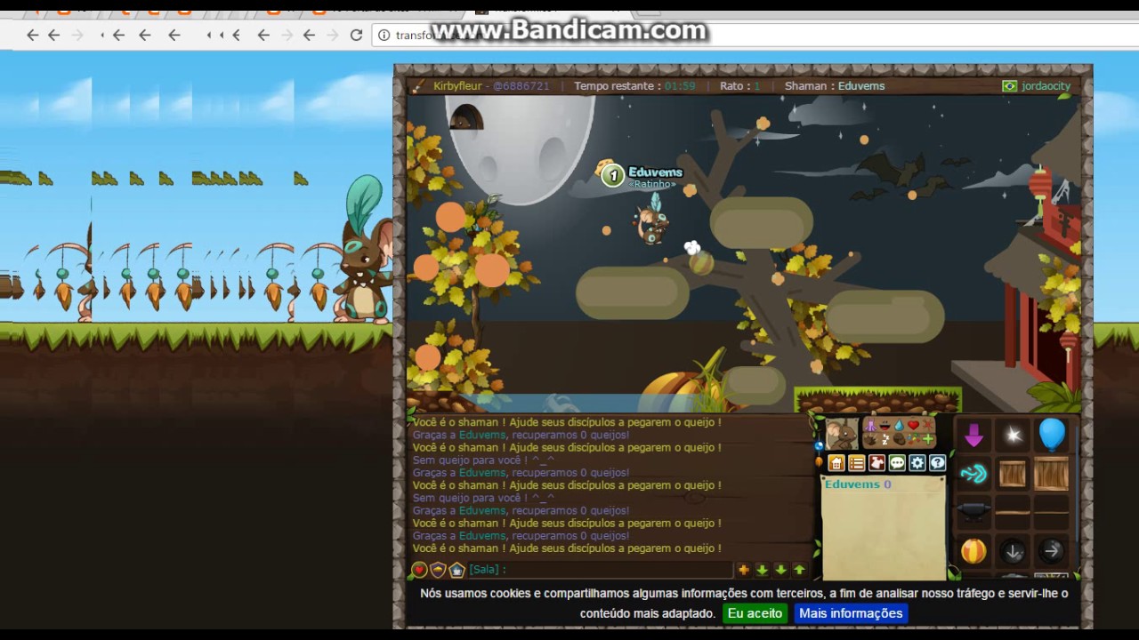 jogando transformice - YouTube