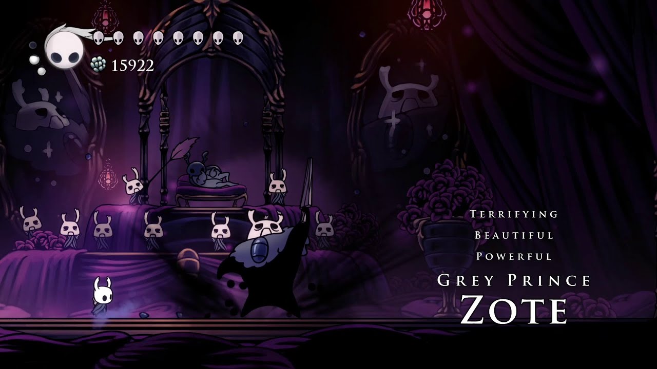 Colosseum of Fools and Grey Prince Zote - Hollow Knight Walkthrough ...