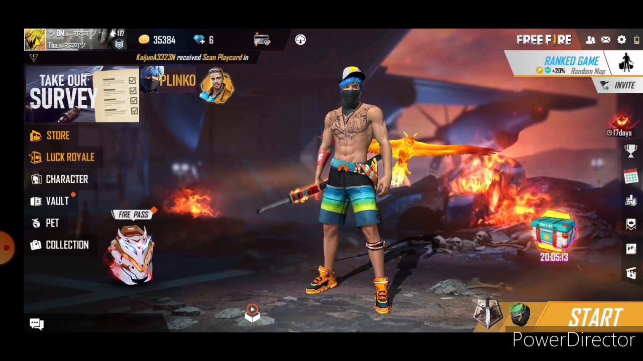 2 danger I'd in free fire... - YouTube