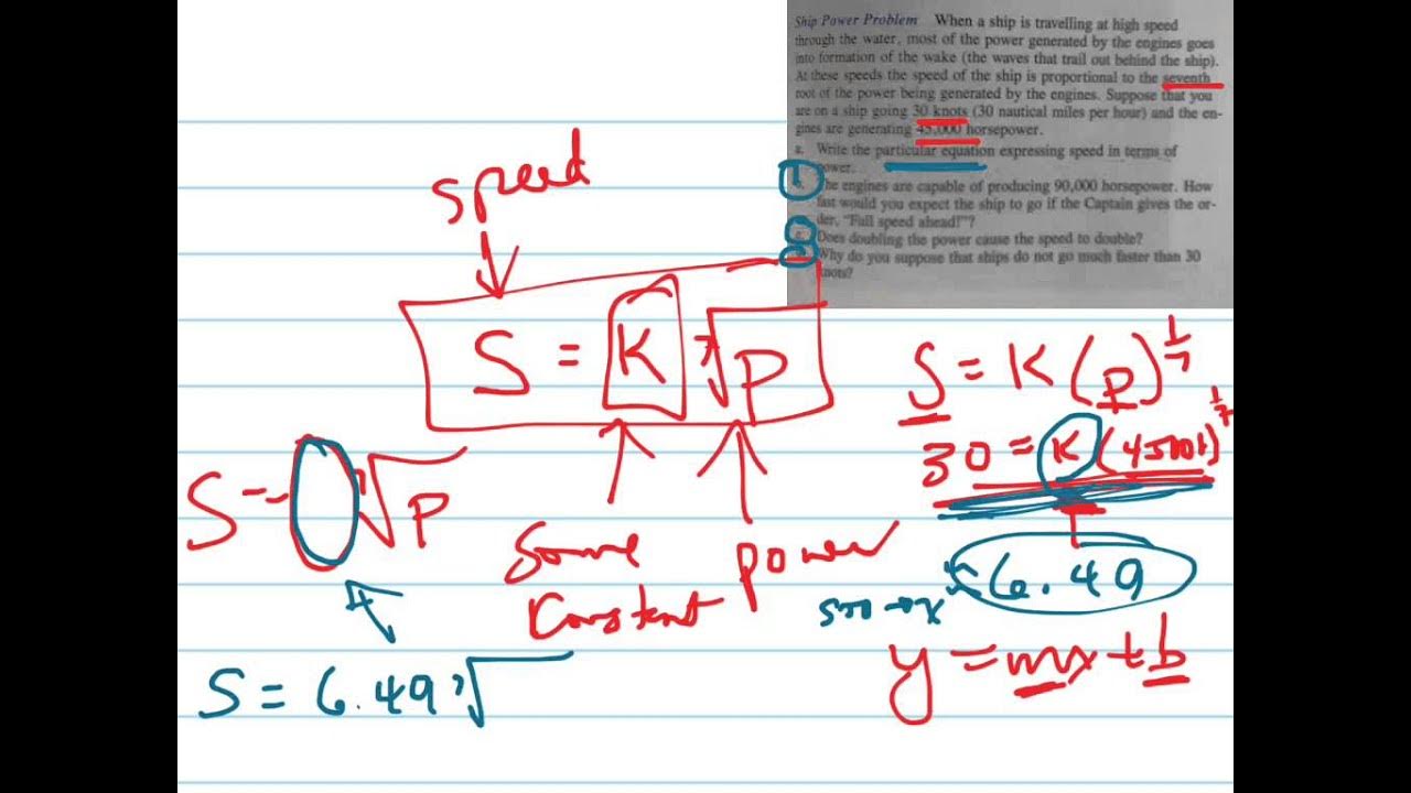 Direct proportion word problem - YouTube