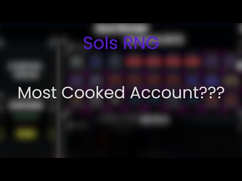 Most Cooked Account in Sols RNG??? - YouTube