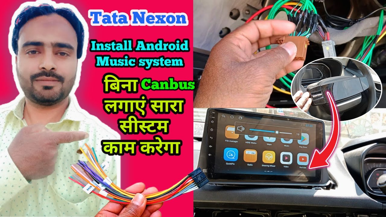 How to Wiring Steering Control for Tata Nexon | Android player steering ...