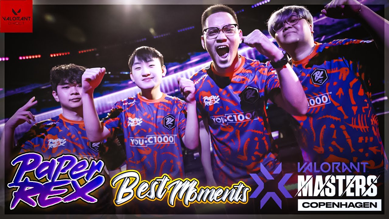 Paper Rex Best Moments in VCT 2022! | Best Plays of VCT 2022 Masters ...