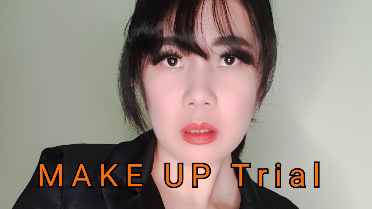 MAKE UP TRIAL EXPERIMENT - YouTube