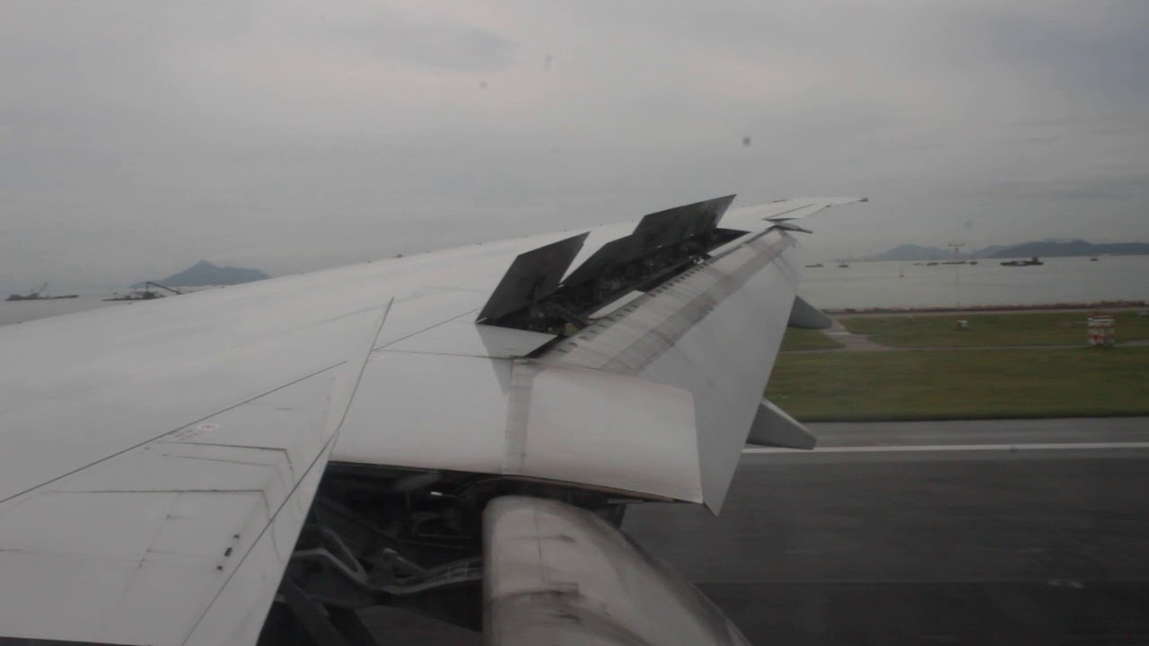 In-Flight Video: CPA 841 KJFK - VHHH Approach & Landing No Edits - YouTube