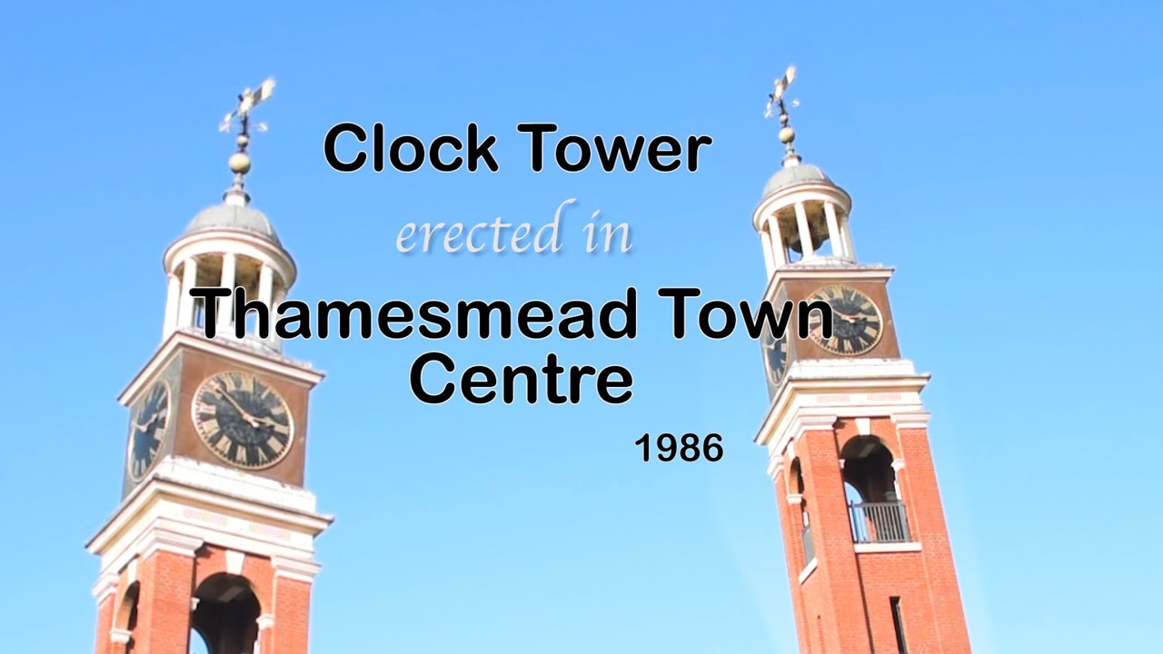 Thamesmead Clock Tower | Thamesmead Town Centre Clock - YouTube