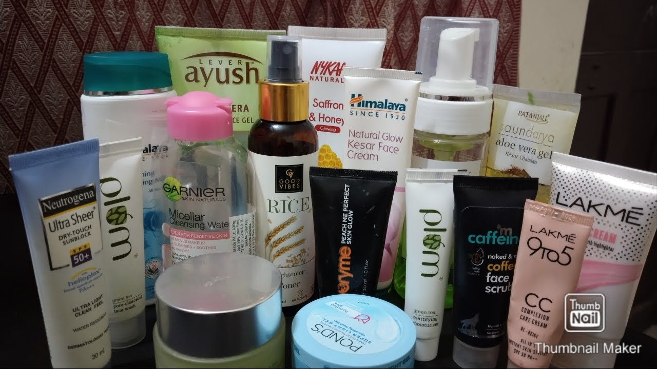 My favourite face products which i use the most | skincare | makeup ...