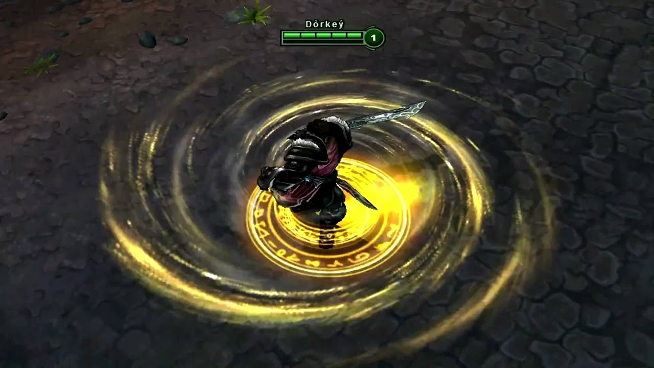 League Of Legends - Dread Knight Garen Skin Spotlight - YouTube