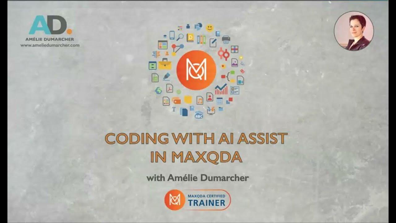Coding your documents with AI Assist from MaxQda - YouTube