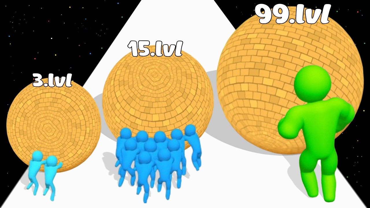 Rescue Push 3D - Level Up Satisfying Game New Update (Max Level) Part 2 ...