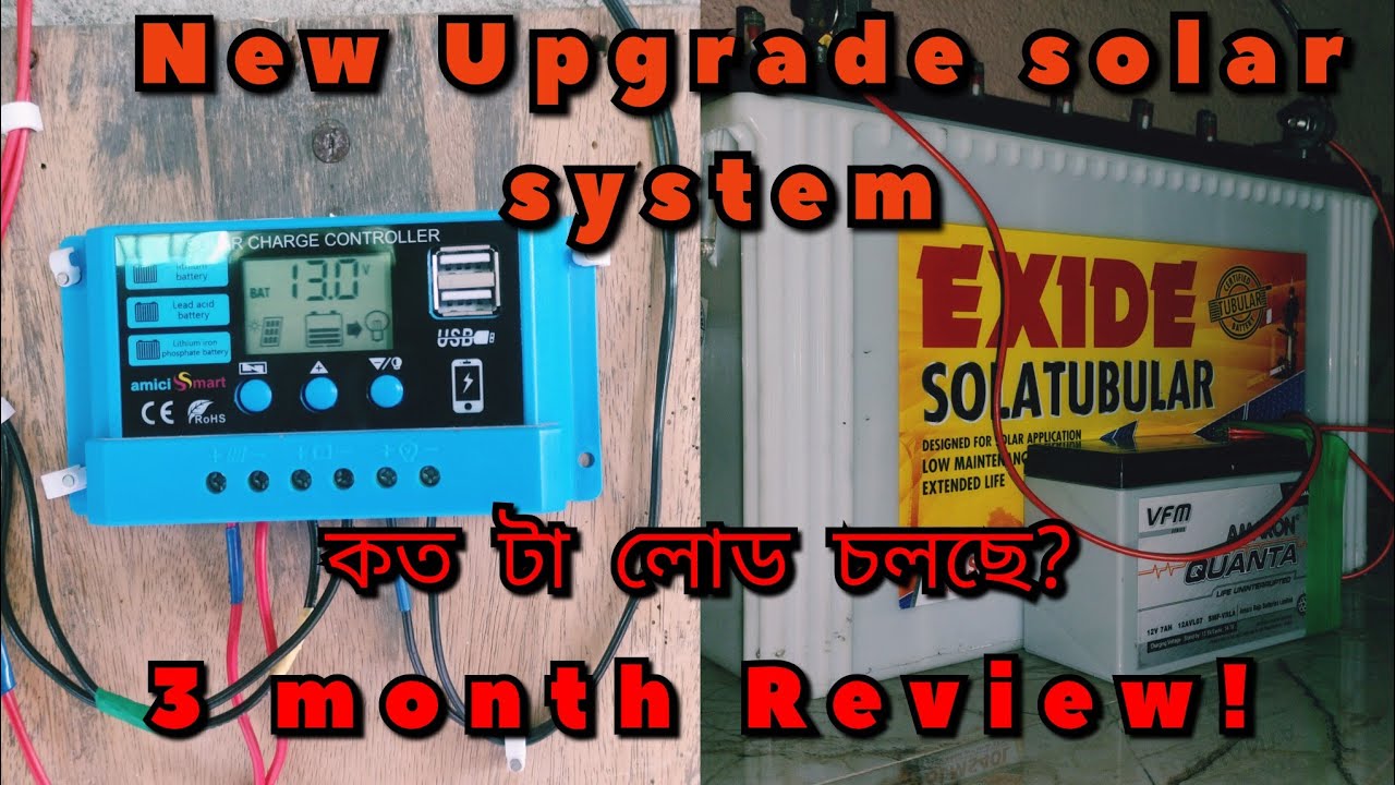 My new Upgrade solar system|budget solar system for home ...