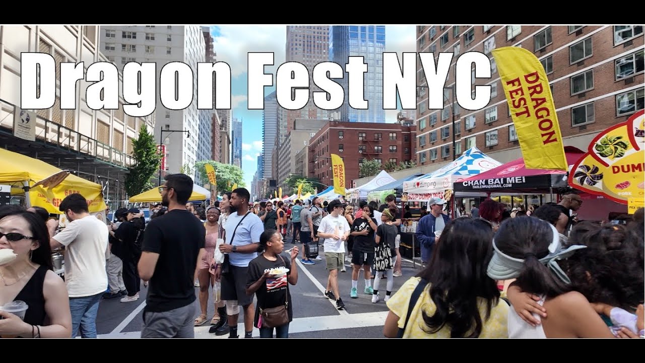 Dragon Fest Food Festival NYC 2024 - YouTube