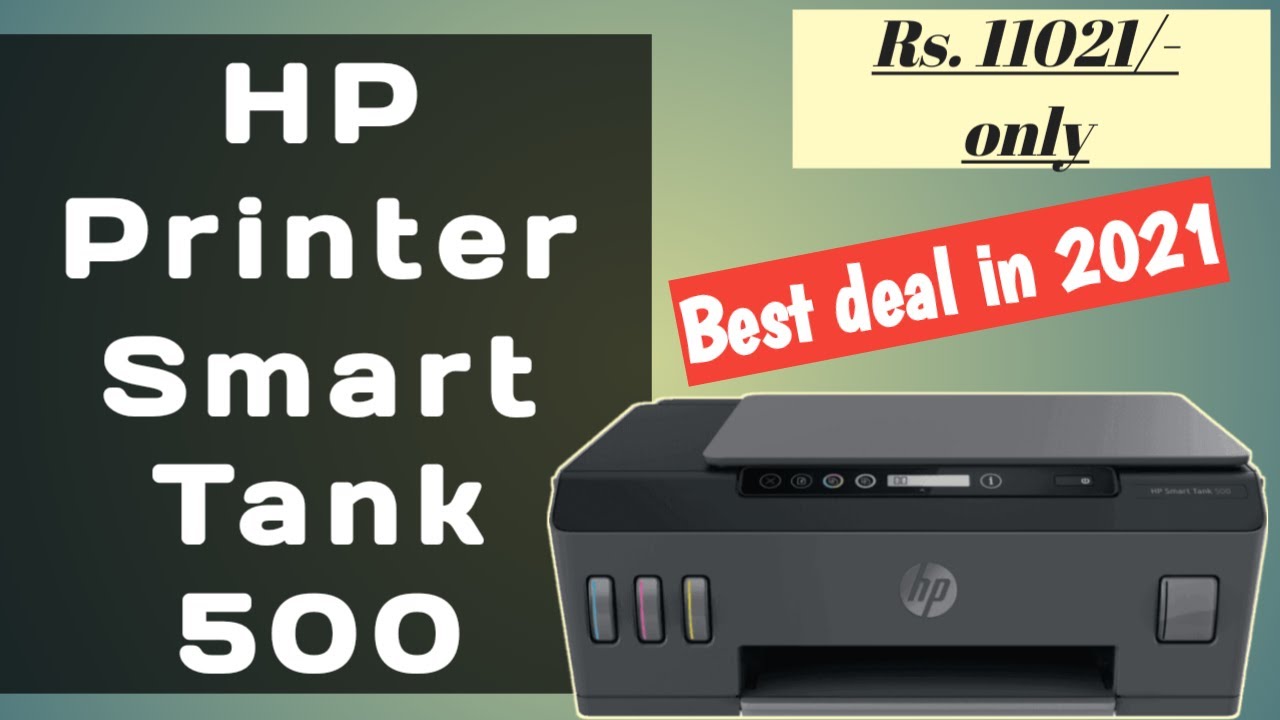 hp printer 500 review | best hp inktank printer under 15000 - YouTube