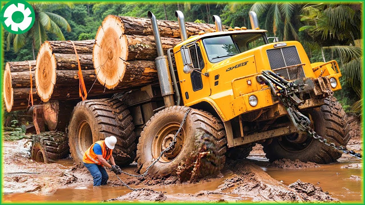 Extreme Dangerous Fastest Big Chainsaw Cutting Tree Machines | Biggest ...