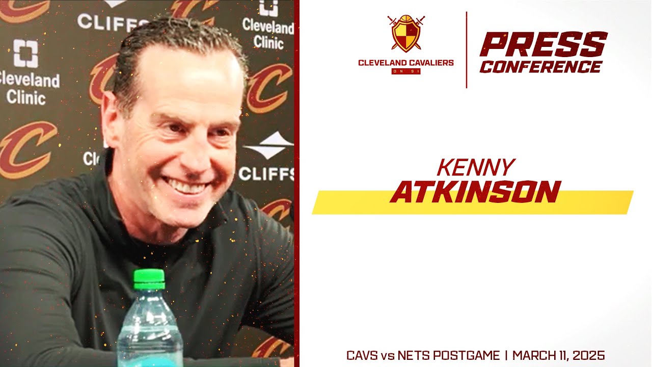 Cleveland Cavaliers Head Coach Kenny Speaks To Media After 109-104 Win ...
