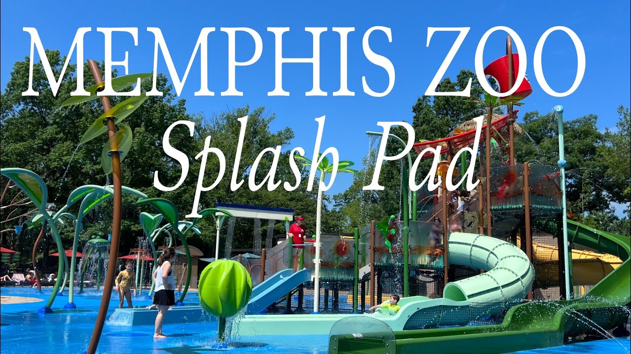 Memphis Zoo Splash Pad - YouTube