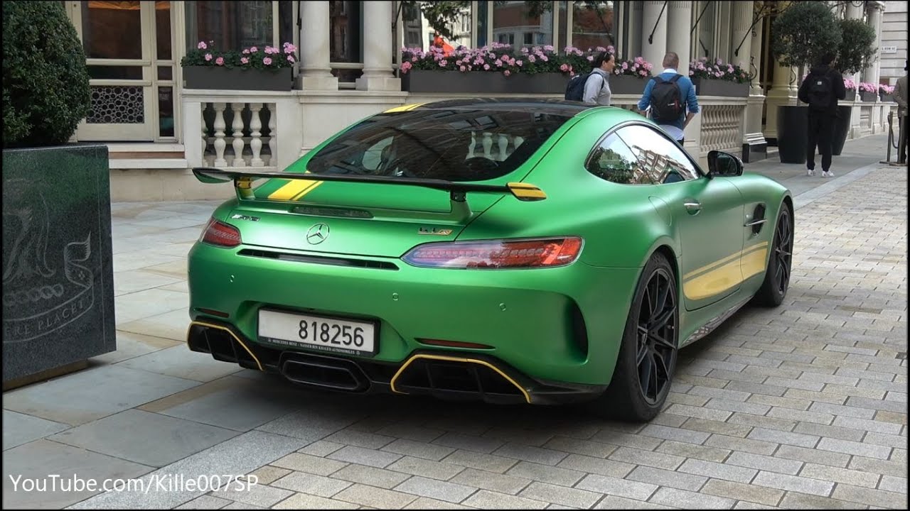 Arab Mercedes AMG GTR sounds 1080p - YouTube
