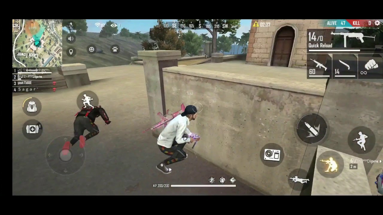 killing montage || Free Fire-Turbo gaming - YouTube