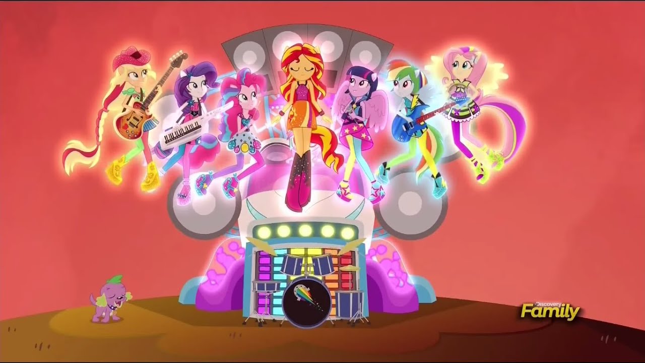 MLP Equestria Girls: Rainbow Rocks | Welcome To The Show (Full + Fight ...