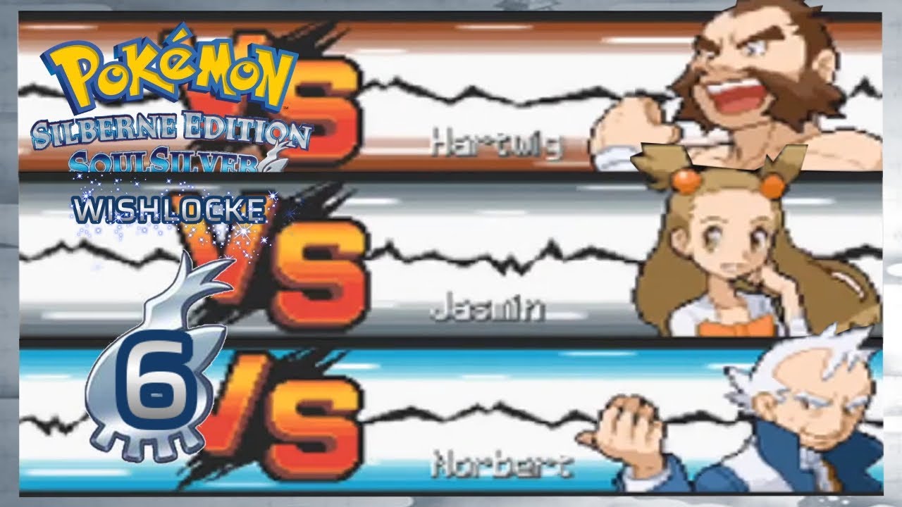 Pokémon Silberne Edition Soulsilver Wishlocke | Kampf gegen Hartwig ...