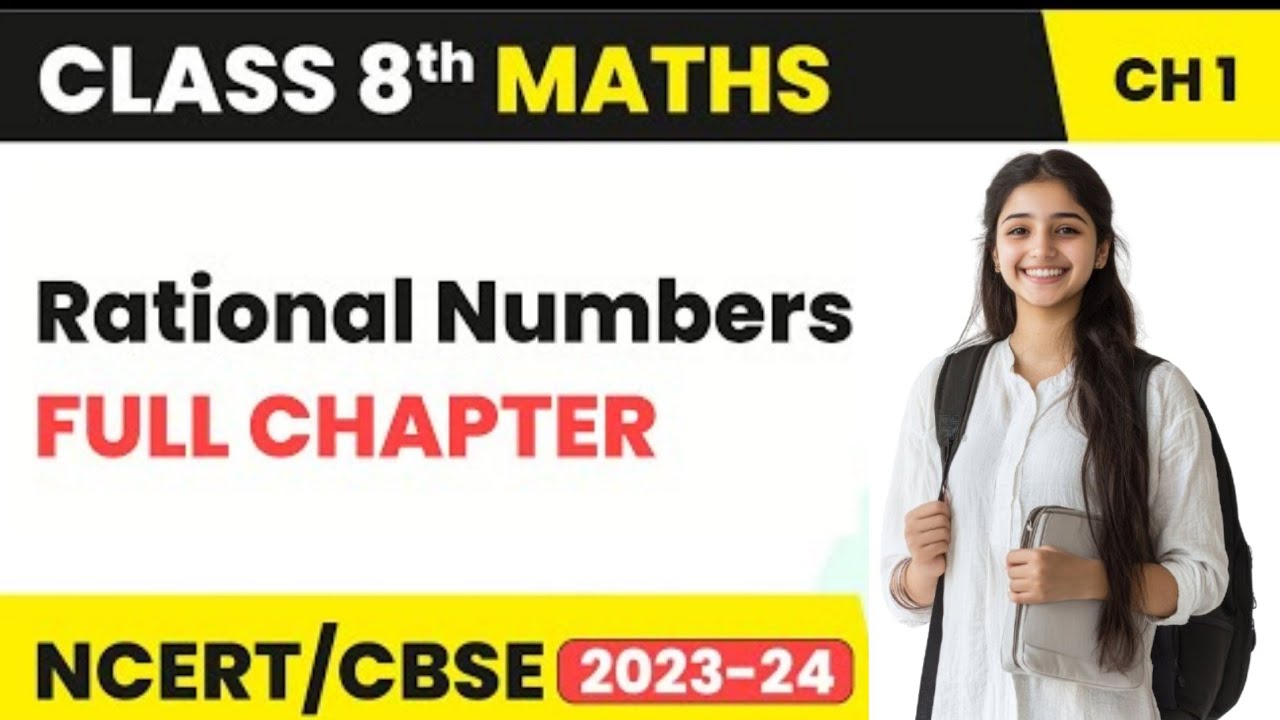 Rational Numbers | Maths-Class 8th| NCERT Solutions|Question no.2 ...