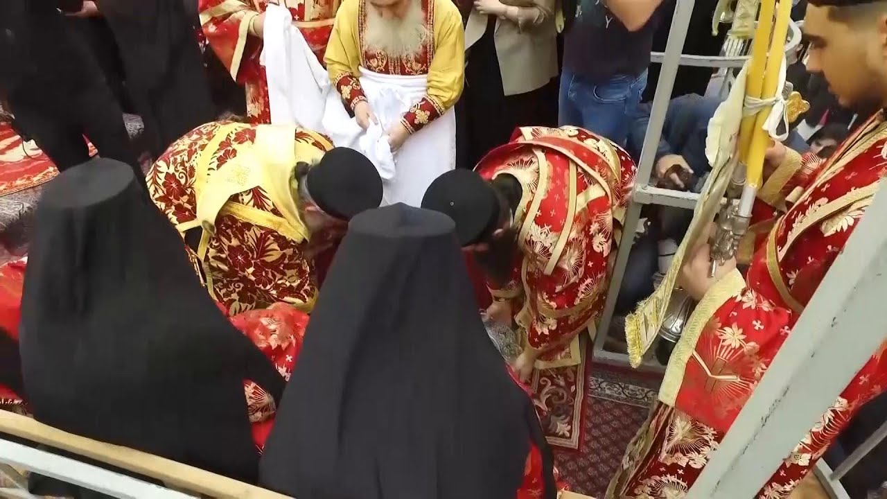 Orthodox Christians gather in Jerusalem for traditional “Washing of the ...