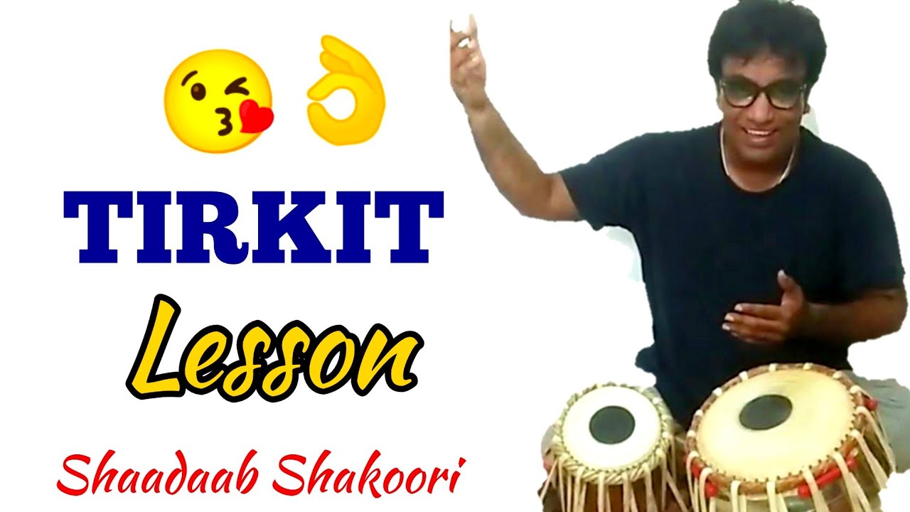 Tabla Lesson TirKit Practice Bols By Shaadaab Shakoori #musician #tabla ...