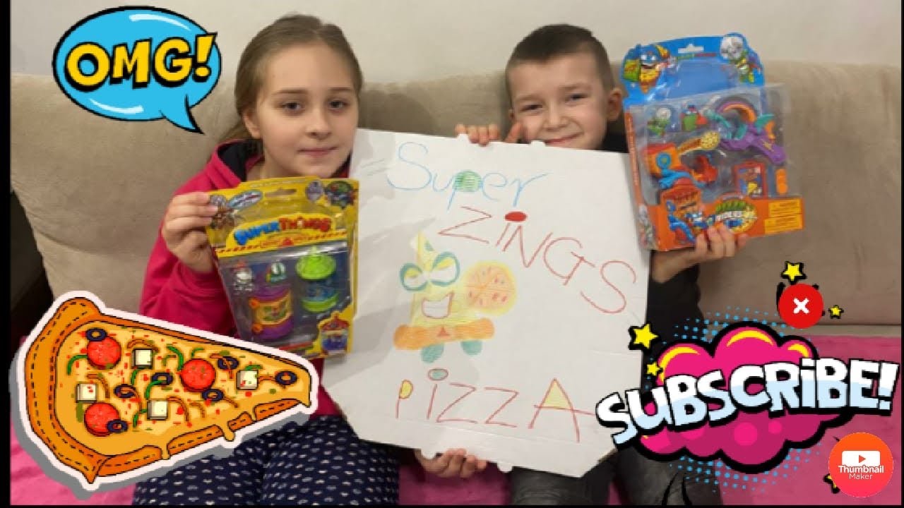 SUPER ZINGS seria 7 MagicBox Pizza🍕 SUPER THINGS SPY DETECTOR , power ...