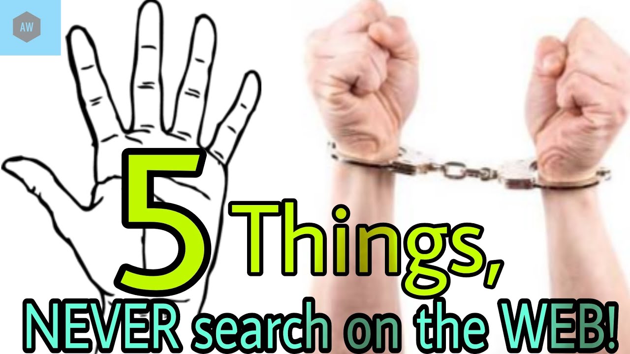 ALERT : 5 Things NEVER To Be Searched on the WEB!😱 - YouTube
