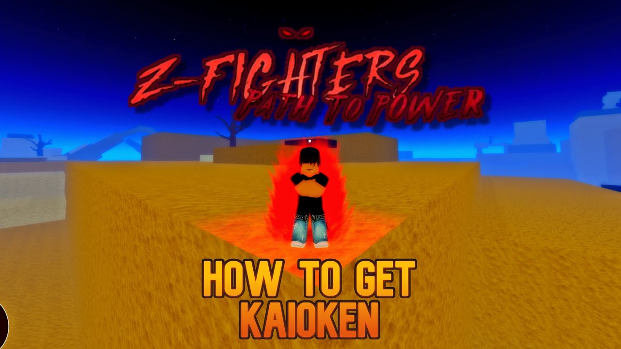 How To Get Kaioken In Roblox Path To Power - YouTube