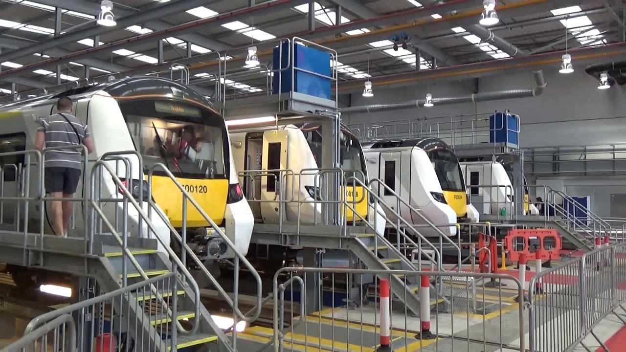 Inside Three Bridges Railway Depot - YouTube