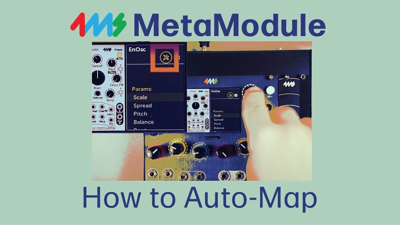 MetaModule Auto-Map Feature - YouTube