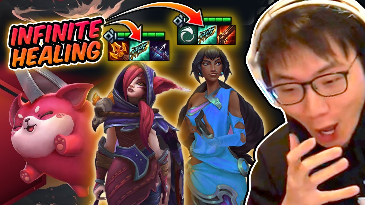 The Infinite Healing Double Gunblade Tech - YouTube