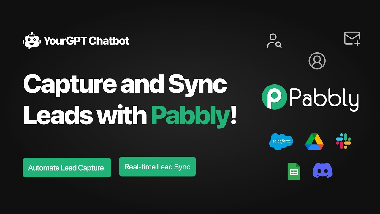 Capture and Sync Leads with Pabbly: The Ultimate Guide | YourGPT ...