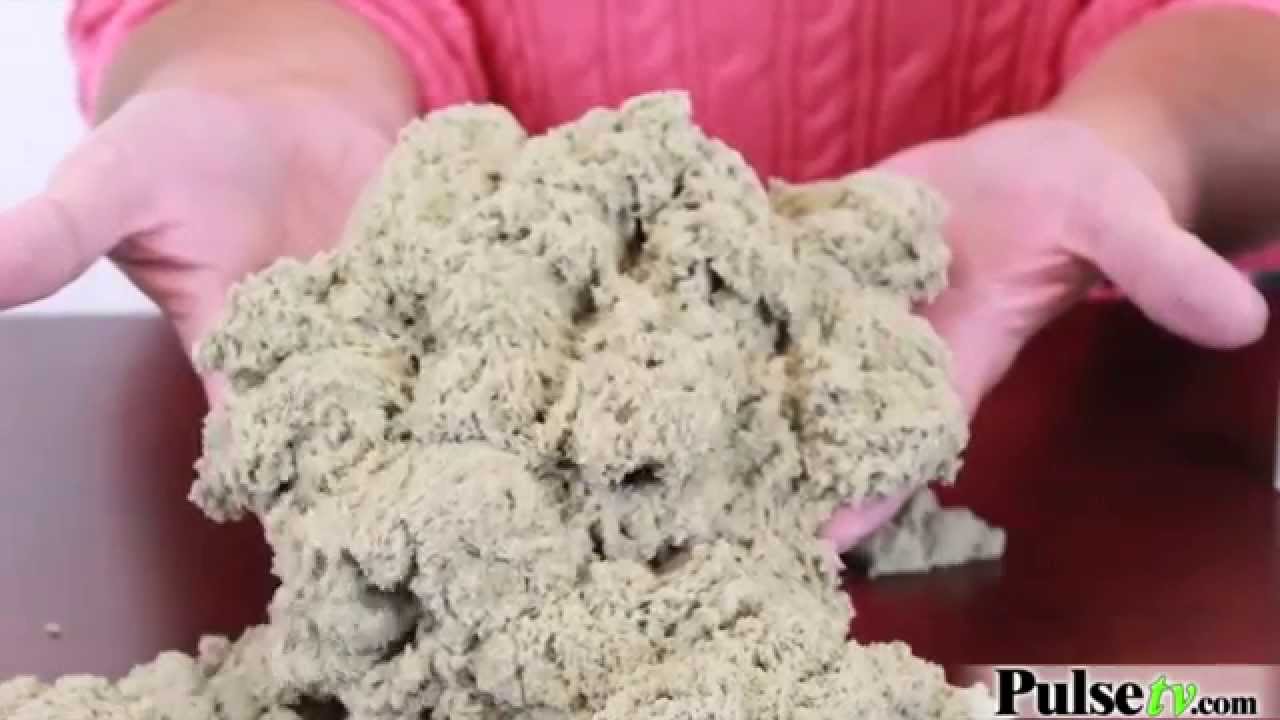 Interstellar Sand - Kinetic Play Sand - YouTube